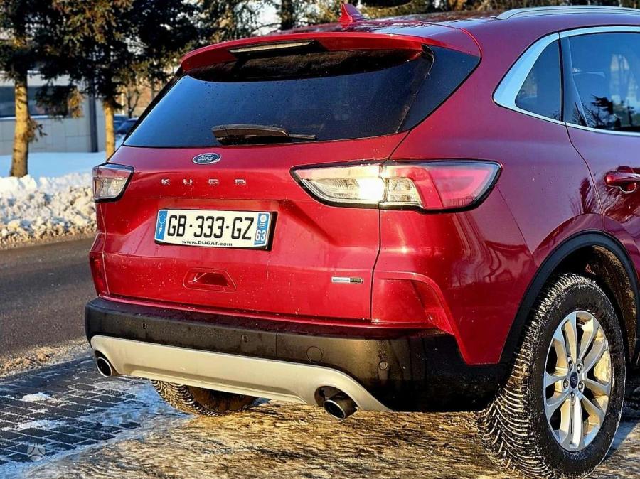 Sarkans Ford Kuga 2021 Tauragė, ar dzinēja tilpumu 2.00 L un nobraukumu 197 tūkst. km par 9800 €, foto 13 vietnē AUTOMOTO.COM.LV