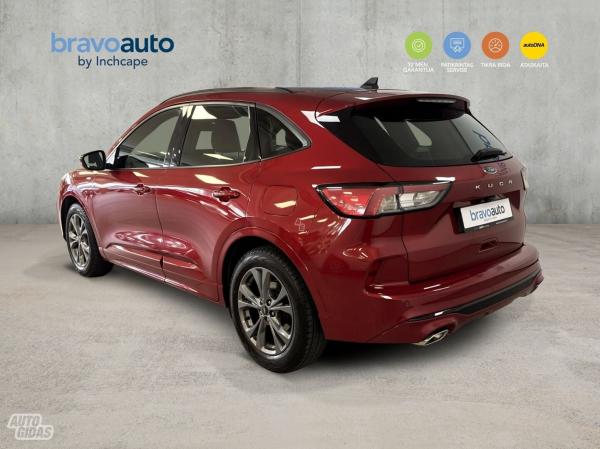 Red Ford Kuga 2021 in Vilnius, with an engine capacity of 1.50 L and mileage of 58 thousand km for 19500 €, photo 3 on AUTOMOTO.COM.LV