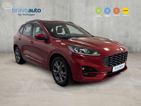 Red Ford Kuga 2021 in Vilnius, with an engine capacity of 1.50 L and mileage of 58 thousand km for 19500 €, photo 6 on AUTOMOTO.COM.LV