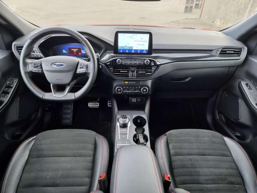 Sarkans Ford Kuga 2021 Mažeikiai, ar dzinēja tilpumu 2.50 L un nobraukumu 108 tūkst. km par 15900 €, foto 11 vietnē AUTOMOTO.COM.LV