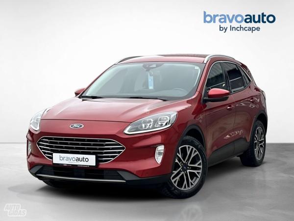 Sarkans Ford Kuga 2021 Kauņa, ar dzinēja tilpumu 1.50 L un nobraukumu 132 tūkst. km par 14971 €, foto  vietnē AUTOMOTO.COM.LV