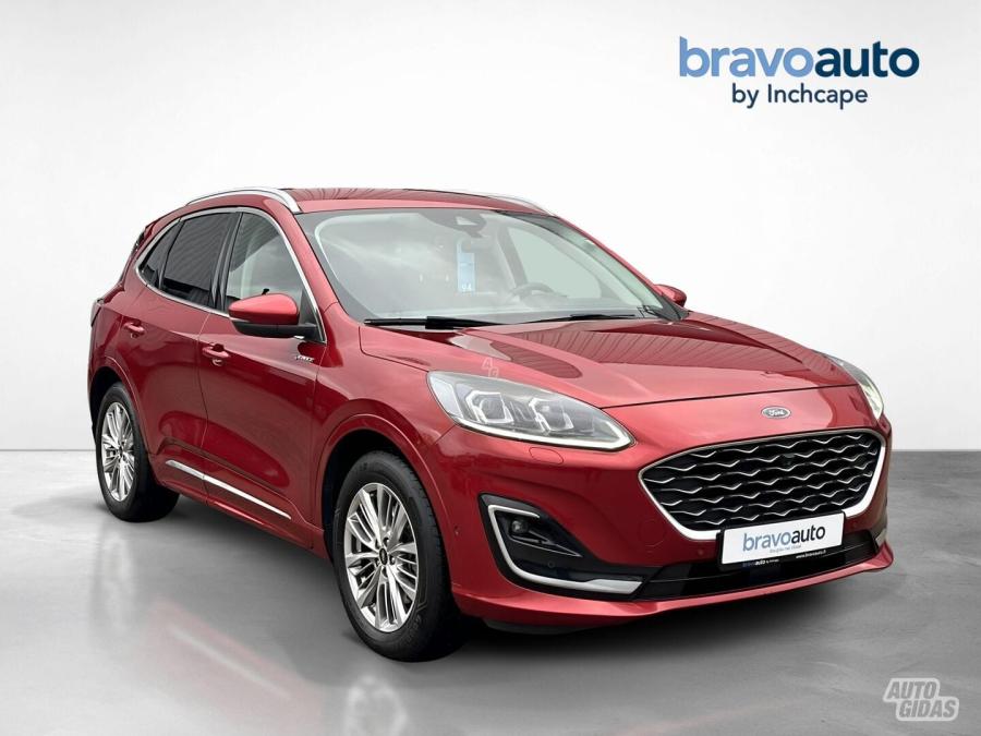 Red Ford Kuga 2021 in Kaunas, with an engine capacity of 2.50 L and mileage of 156 thousand km for 21271 €, photo 8 on AUTOMOTO.COM.LV