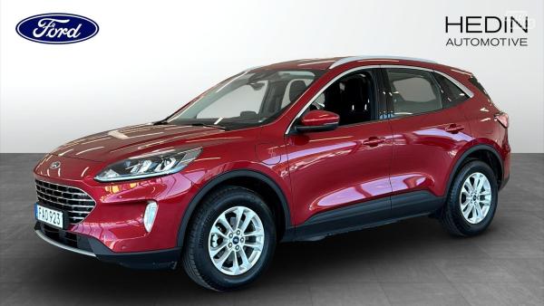 Red Ford Kuga 2022 in Kaunas, with an engine capacity of 0.00 L and mileage of 42 thousand km for 25554 €, photo 1 on AUTOMOTO.COM.LV