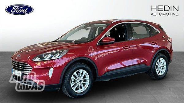 Red Ford Kuga 2022 in Kaunas, with an engine capacity of 0.00 L and mileage of 42 thousand km for 25872 €, photo 1 on AUTOMOTO.COM.LV