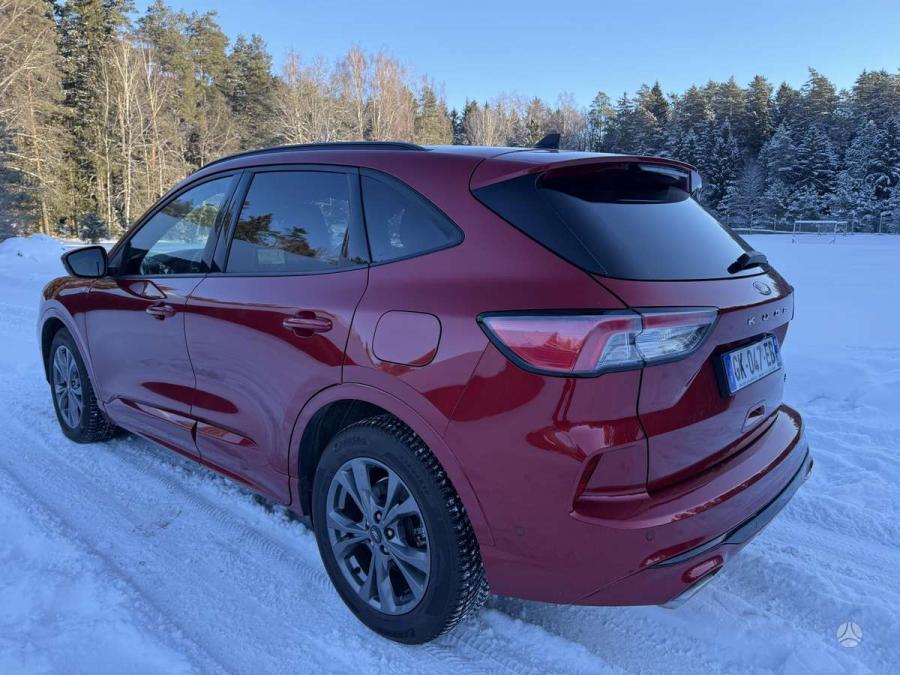 Sarkans Ford Kuga 2022 Tauragė, ar dzinēja tilpumu 2.49 L un nobraukumu 209 tūkst. km par 16300 €, foto 6 vietnē AUTOMOTO.COM.LV