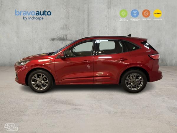 Red Ford Kuga 2022 in Vilnius, with an engine capacity of 2.50 L and mileage of 79 thousand km for 21550 €, photo 2 on AUTOMOTO.COM.LV