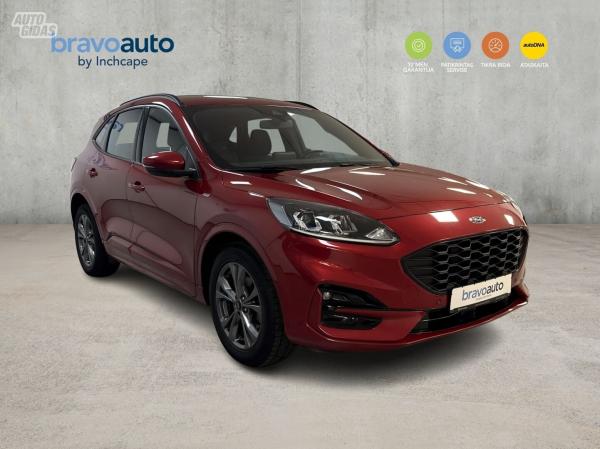 Red Ford Kuga 2022 in Vilnius, with an engine capacity of 2.50 L and mileage of 79 thousand km for 21550 €, photo 6 on AUTOMOTO.COM.LV