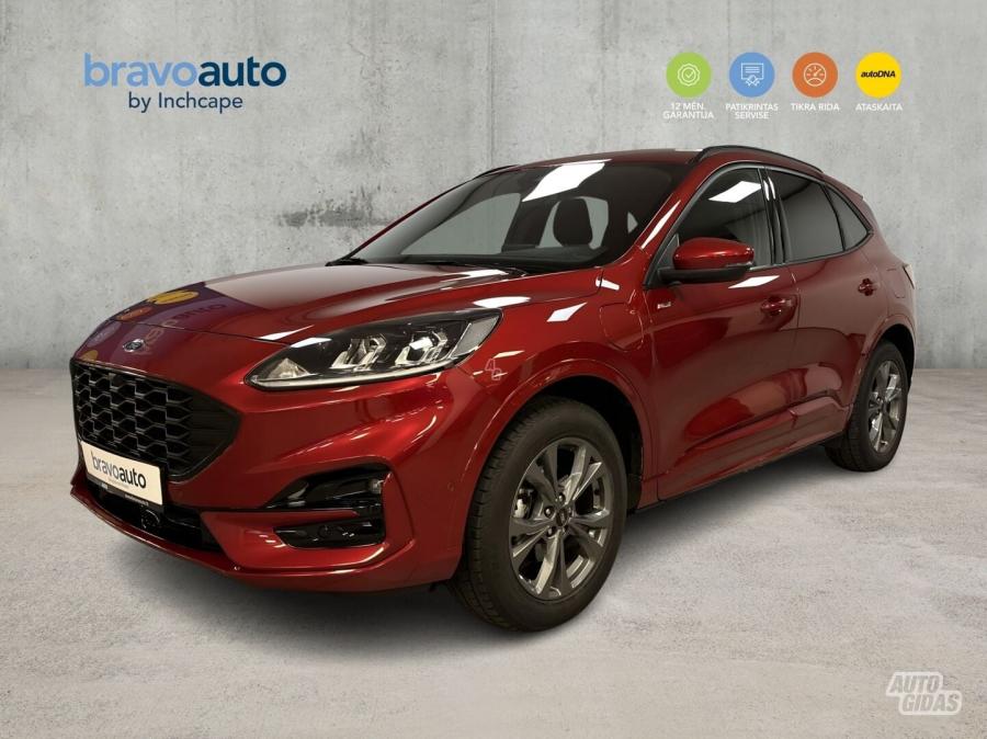 Sarkans Ford Kuga 2023 Viļņa, ar dzinēja tilpumu 2.50 L un nobraukumu 43 tūkst. km par 28500 €, foto 2 vietnē AUTOMOTO.COM.LV