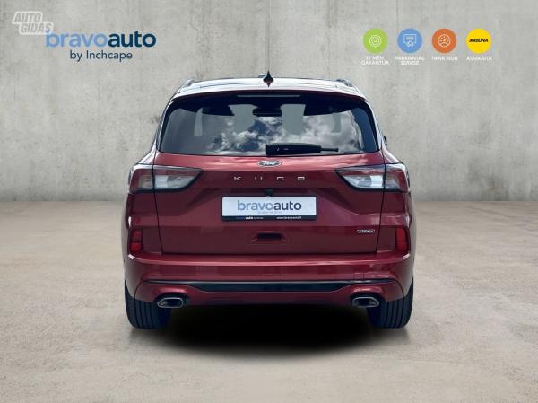 Red Ford Kuga 2023 in Kaunas, with an engine capacity of 2.50 L and mileage of 62 thousand km for 26771 €, photo 4 on AUTOMOTO.COM.LV