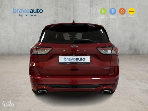 Red Ford Kuga 2023 in Vilnius, with an engine capacity of 2.50 L and mileage of 47 thousand km for 27500 €, photo 4 on AUTOMOTO.COM.LV