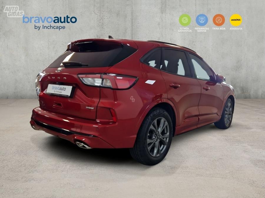 Red Ford Kuga 2024 in Vilnius, with an engine capacity of 2.50 L and mileage of 36 thousand km for 24900 €, photo 6 on AUTOMOTO.COM.LV