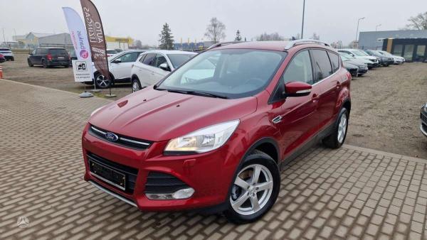 Sarkans Ford Kuga 2015 Marijampole, ar dzinēja tilpumu 1.50 L un nobraukumu 157 tūkst. km par 8500 €, foto 4 vietnē AUTOMOTO.COM.LV
