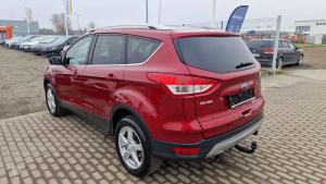 Red Ford Kuga 2015 in Marijampole, with an engine capacity of 1.50 L and mileage of 157 thousand km for 8500 €, photo 12 on AUTOMOTO.COM.LV