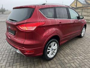 Red Ford Kuga 2016 in Taurage, with an engine capacity of 2.00 L and mileage of 300 thousand km for 8500 €, photo 3 on AUTOMOTO.COM.LV