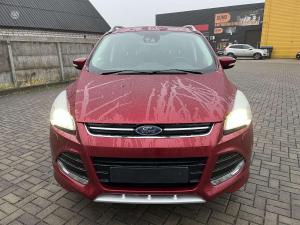 Red Ford Kuga 2016 in Taurage, with an engine capacity of 2.00 L and mileage of 300 thousand km for 8500 €, photo 8 on AUTOMOTO.COM.LV