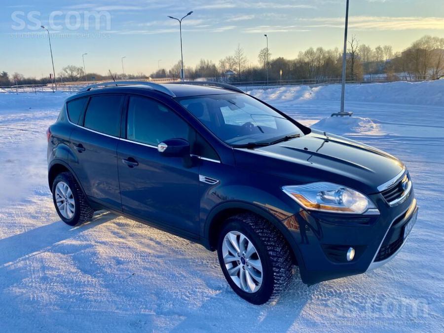 Violet Ford Kuga 2011 in Rezekne, with an engine capacity of 2.00 L and mileage of 0 thousand km for 6450 €, photo 3 on AUTOMOTO.COM.LV