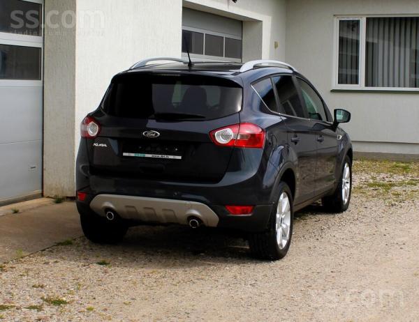 Violet Ford Kuga 2012 in Tukums, with an engine capacity of 2.00 L and mileage of 215 thousand km for 5790 €, photo 3 on AUTOMOTO.COM.LV