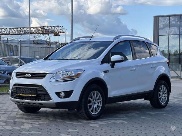 Balts Ford Kuga 2008 Šauļi, ar dzinēja tilpumu 2.00 L un nobraukumu 277 tūkst. km par 4950 €, foto 1 vietnē AUTOMOTO.COM.LV