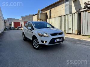 White Ford Kuga 2008 in Riga, with an engine capacity of 2.00 L and mileage of 229 thousand km for 5000 €, photo  on AUTOMOTO.COM.LV
