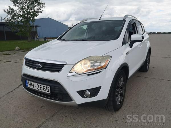 Balts Ford Kuga 2008 Rīga, ar dzinēja tilpumu 2.00 L un nobraukumu 0 tūkst. km par 4290 €, foto 1 vietnē AUTOMOTO.COM.LV