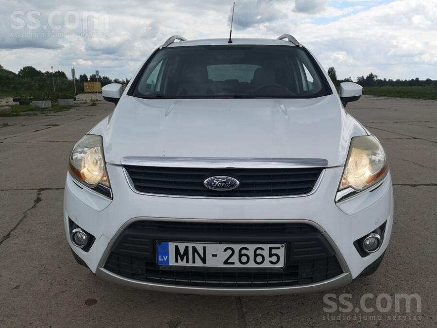 Balts Ford Kuga 2008 Rīga, ar dzinēja tilpumu 2.00 L un nobraukumu 0 tūkst. km par 4290 €, foto 3 vietnē AUTOMOTO.COM.LV