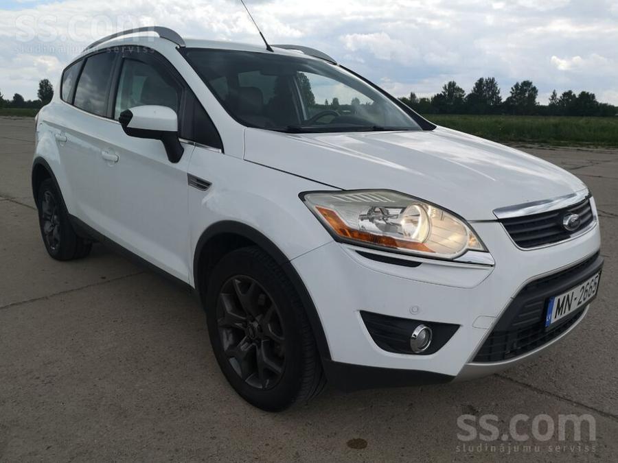 Balts Ford Kuga 2008 Rīga, ar dzinēja tilpumu 2.00 L un nobraukumu 0 tūkst. km par 4290 €, foto 4 vietnē AUTOMOTO.COM.LV
