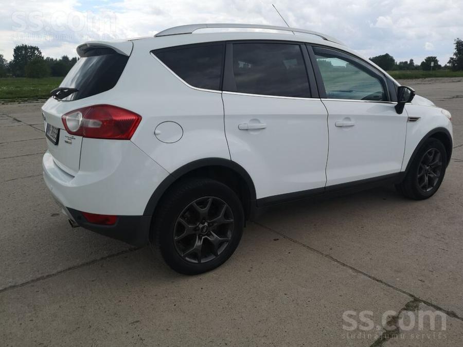 Balts Ford Kuga 2008 Rīga, ar dzinēja tilpumu 2.00 L un nobraukumu 0 tūkst. km par 4290 €, foto 5 vietnē AUTOMOTO.COM.LV