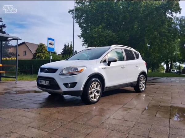 Balts Ford Kuga 2008 Šauļi, ar dzinēja tilpumu 2.00 L un nobraukumu 345 tūkst. km par 3300 €, foto 1 vietnē AUTOMOTO.COM.LV