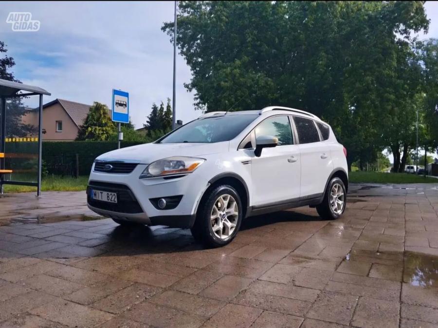 Balts Ford Kuga 2008 Šauļi, ar dzinēja tilpumu 2.00 L un nobraukumu 345 tūkst. km par 3300 €, foto 1 vietnē AUTOMOTO.COM.LV