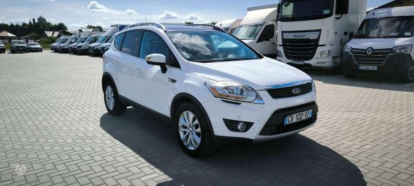 Balts Ford Kuga 2008 Tauragė, ar dzinēja tilpumu 2.00 L un nobraukumu 245 tūkst. km par 4500 €, foto 2 vietnē AUTOMOTO.COM.LV