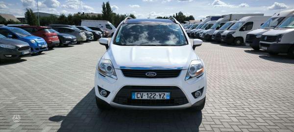 Balts Ford Kuga 2008 Tauragė, ar dzinēja tilpumu 2.00 L un nobraukumu 245 tūkst. km par 4500 €, foto 3 vietnē AUTOMOTO.COM.LV