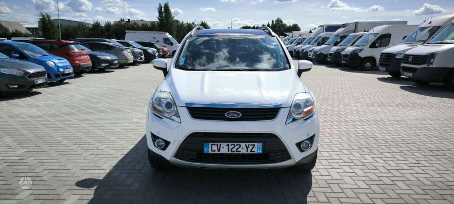Balts Ford Kuga 2008 Tauragė, ar dzinēja tilpumu 2.00 L un nobraukumu 245 tūkst. km par 4500 €, foto 4 vietnē AUTOMOTO.COM.LV
