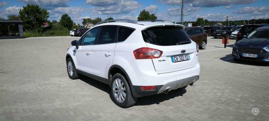 Balts Ford Kuga 2008 Tauragė, ar dzinēja tilpumu 2.00 L un nobraukumu 245 tūkst. km par 4500 €, foto 5 vietnē AUTOMOTO.COM.LV