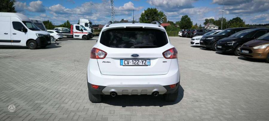 Balts Ford Kuga 2008 Tauragė, ar dzinēja tilpumu 2.00 L un nobraukumu 245 tūkst. km par 4500 €, foto 7 vietnē AUTOMOTO.COM.LV