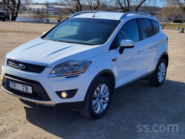 Balts Ford Kuga 2008 Liepāja, ar dzinēja tilpumu 2.00 L un nobraukumu 290 tūkst. km par 4650 €, foto 2 vietnē AUTOMOTO.COM.LV