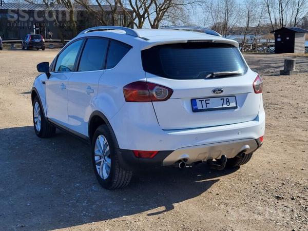 Balts Ford Kuga 2008 Liepāja, ar dzinēja tilpumu 2.00 L un nobraukumu 290 tūkst. km par 4650 €, foto 3 vietnē AUTOMOTO.COM.LV