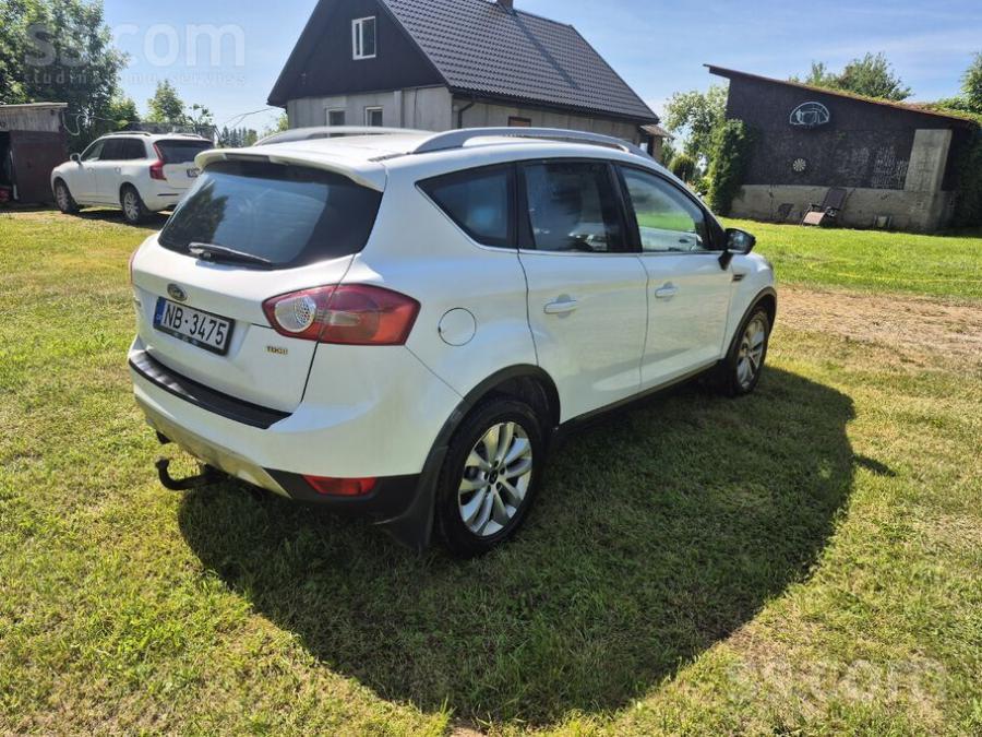 Balts Ford Kuga 2008 Daugavpils, ar dzinēja tilpumu 2.00 L un nobraukumu 312 tūkst. km par 3300 €, foto 3 vietnē AUTOMOTO.COM.LV