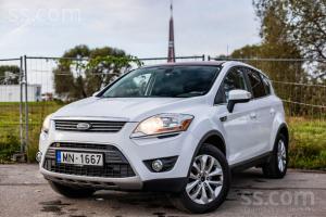 Balts Ford Kuga 2008 Rīga, ar dzinēja tilpumu 2.00 L un nobraukumu 373 tūkst. km par 4990 €, foto  vietnē AUTOMOTO.COM.LV