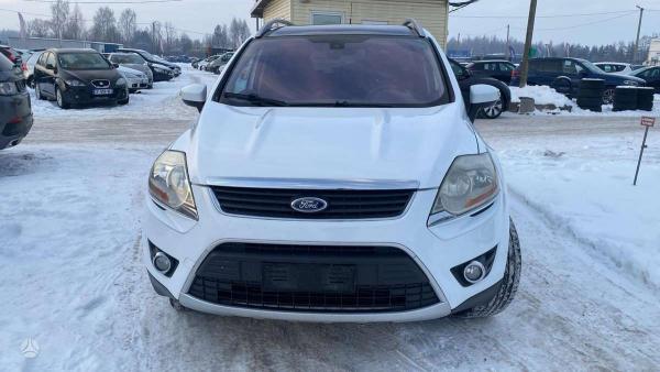 Balts Ford Kuga 2009 Panevēža, ar dzinēja tilpumu 2.00 L un nobraukumu 278 tūkst. km par 3700 €, foto 2 vietnē AUTOMOTO.COM.LV