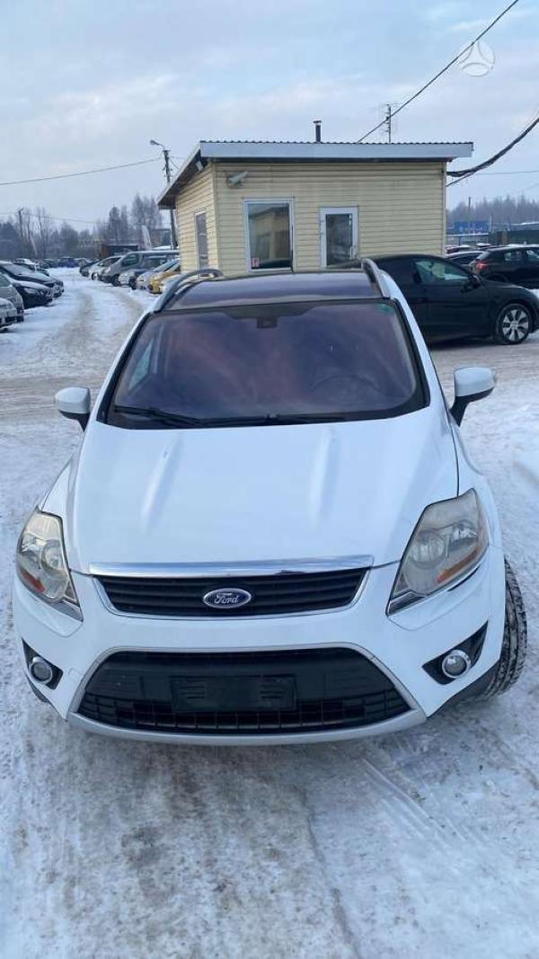 Balts Ford Kuga 2009 Panevēža, ar dzinēja tilpumu 2.00 L un nobraukumu 278 tūkst. km par 3700 €, foto 3 vietnē AUTOMOTO.COM.LV