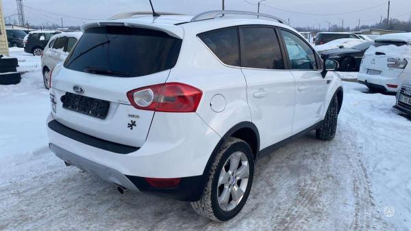 Balts Ford Kuga 2009 Panevēža, ar dzinēja tilpumu 2.00 L un nobraukumu 278 tūkst. km par 3700 €, foto 5 vietnē AUTOMOTO.COM.LV