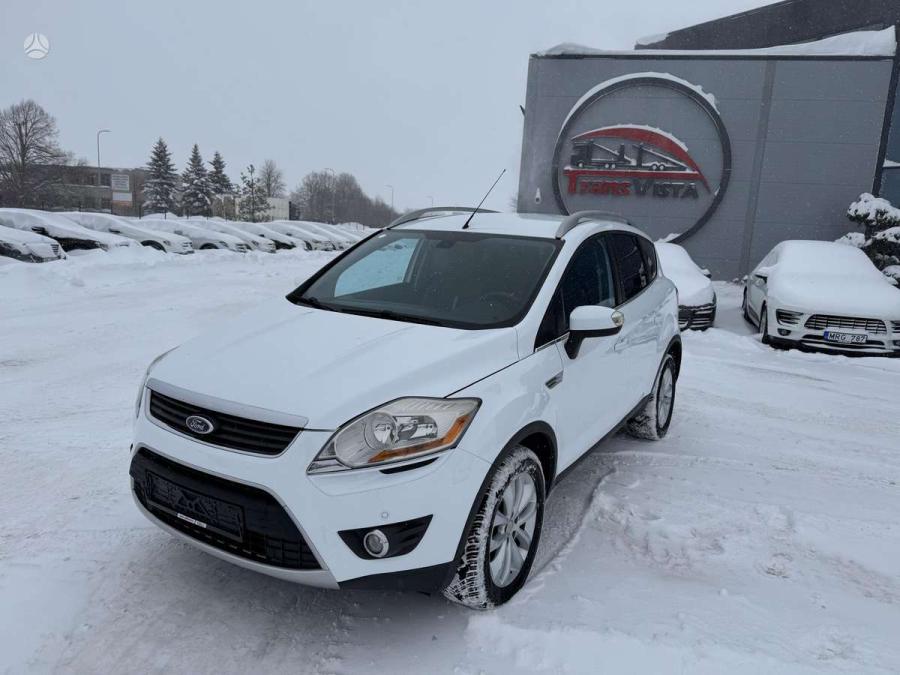 Balts Ford Kuga 2009 Telšiai, ar dzinēja tilpumu 2.00 L un nobraukumu 267 tūkst. km par 5500 €, foto 2 vietnē AUTOMOTO.COM.LV