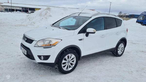 Balts Ford Kuga 2009 Šauļi, ar dzinēja tilpumu 2.00 L un nobraukumu 248 tūkst. km par 4999 €, foto 1 vietnē AUTOMOTO.COM.LV