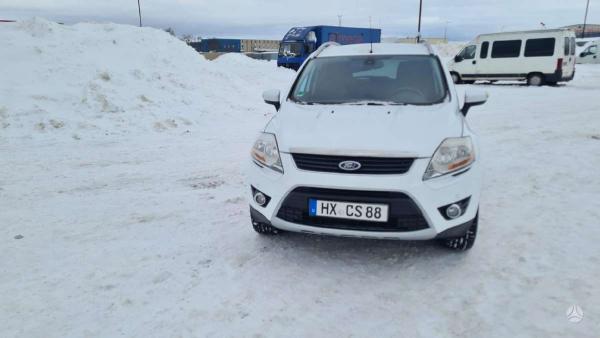 Balts Ford Kuga 2009 Šauļi, ar dzinēja tilpumu 2.00 L un nobraukumu 248 tūkst. km par 4999 €, foto 3 vietnē AUTOMOTO.COM.LV