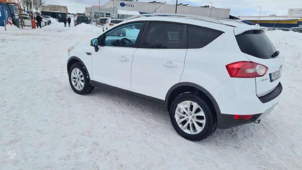 Balts Ford Kuga 2009 Šauļi, ar dzinēja tilpumu 2.00 L un nobraukumu 248 tūkst. km par 4999 €, foto 6 vietnē AUTOMOTO.COM.LV