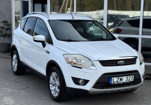 White Ford Kuga 2009 in Radviliskis, with an engine capacity of 2.00 L and mileage of 237 thousand km for 4650 €, photo 7 on AUTOMOTO.COM.LV