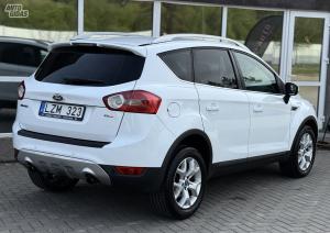 White Ford Kuga 2009 in Radviliskis, with an engine capacity of 2.00 L and mileage of 237 thousand km for 4650 €, photo 12 on AUTOMOTO.COM.LV