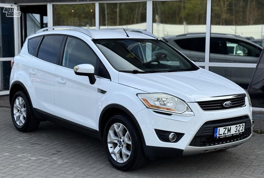 White Ford Kuga 2009 in Radviliskis, with an engine capacity of 2.00 L and mileage of 237 thousand km for 4650 €, photo 5 on AUTOMOTO.COM.LV