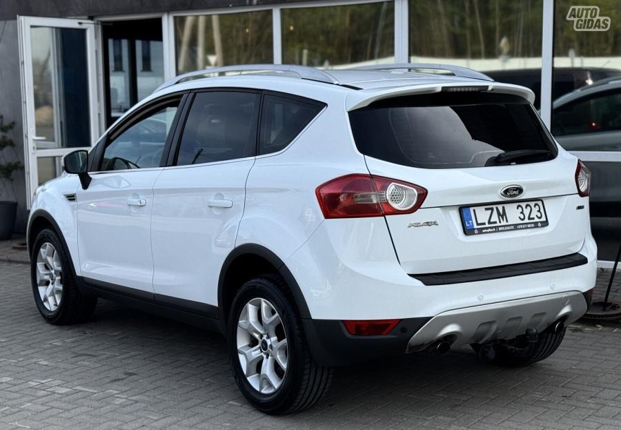 White Ford Kuga 2009 in Radviliskis, with an engine capacity of 2.00 L and mileage of 237 thousand km for 4650 €, photo 11 on AUTOMOTO.COM.LV