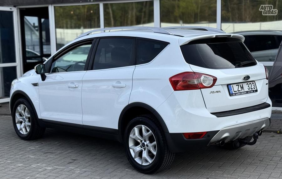 White Ford Kuga 2009 in Radviliskis, with an engine capacity of 2.00 L and mileage of 237 thousand km for 4650 €, photo 13 on AUTOMOTO.COM.LV